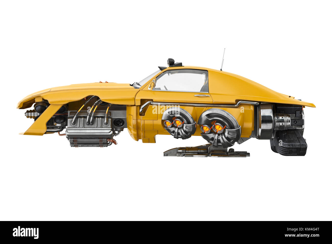 Sportscar side view Cut Out Stock Images & Pictures - Alamy