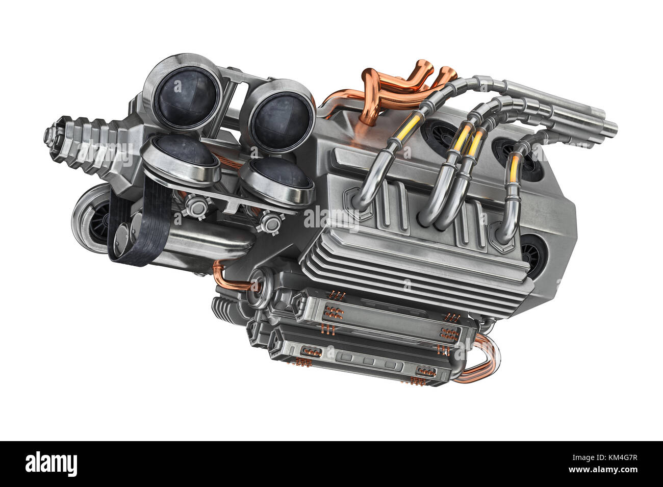Sci-fi futuristic motor Stock Photo - Alamy