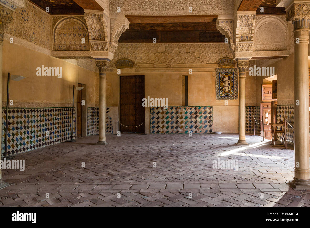 The Mexuar, Nazrid Palace, The Alhambra, Granada, Spain Stock Photo - Alamy