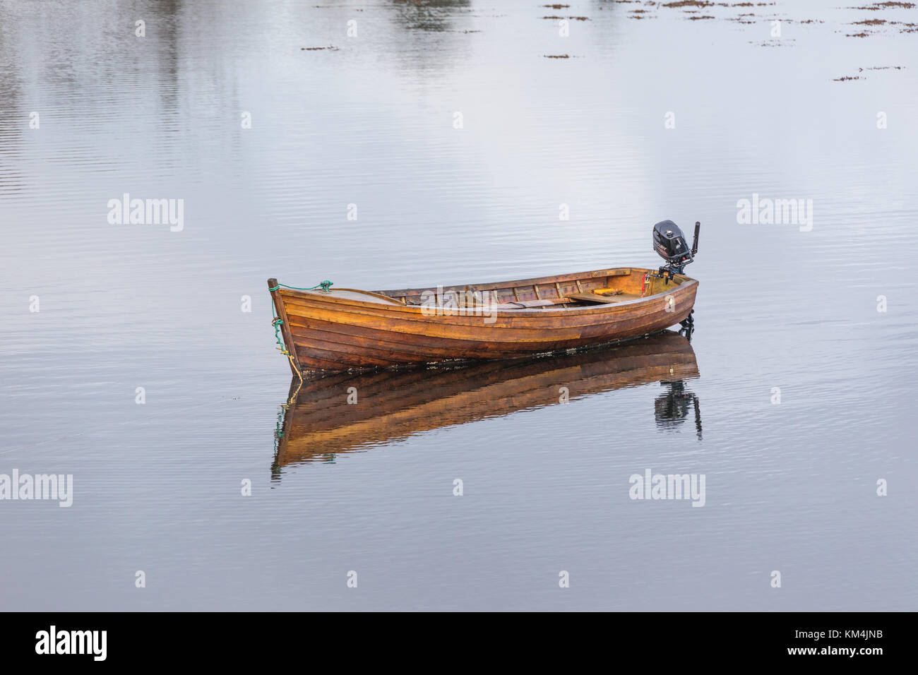 Boats on Loch Shieldaig, Wester Ross, Highlands, Scotland Stock Photo ...