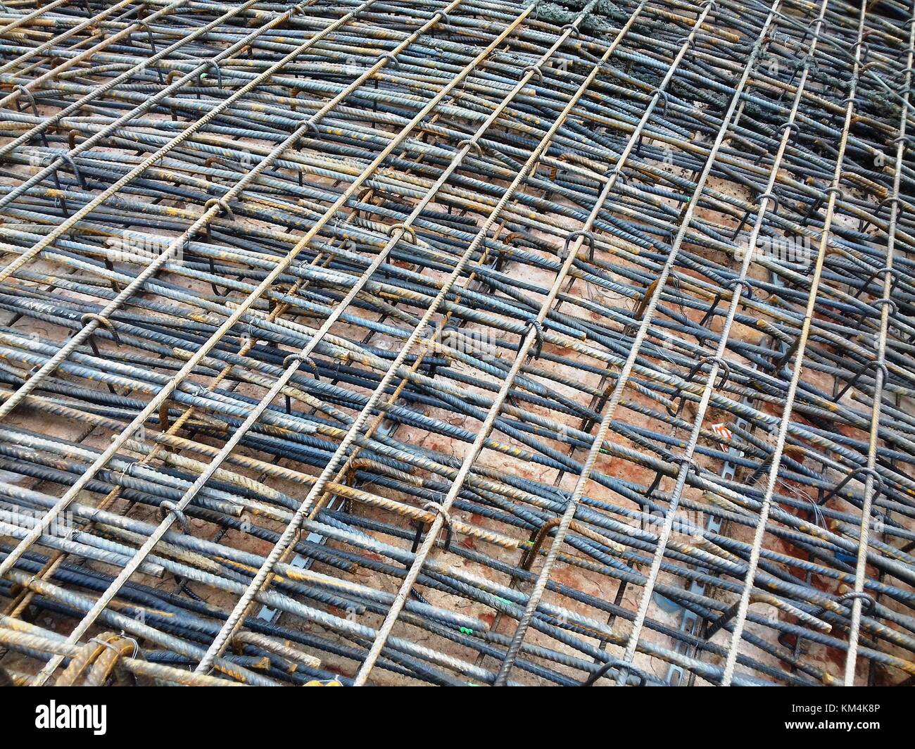 Bridge construction concrete Stock Photo - Alamy