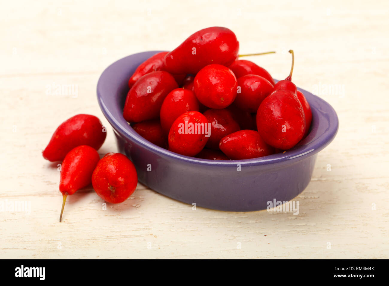 The cornel fruit Stock Photo - Alamy