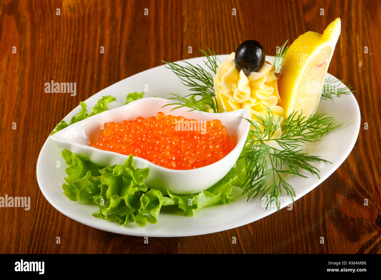 Red trout caviar Stock Photo - Alamy