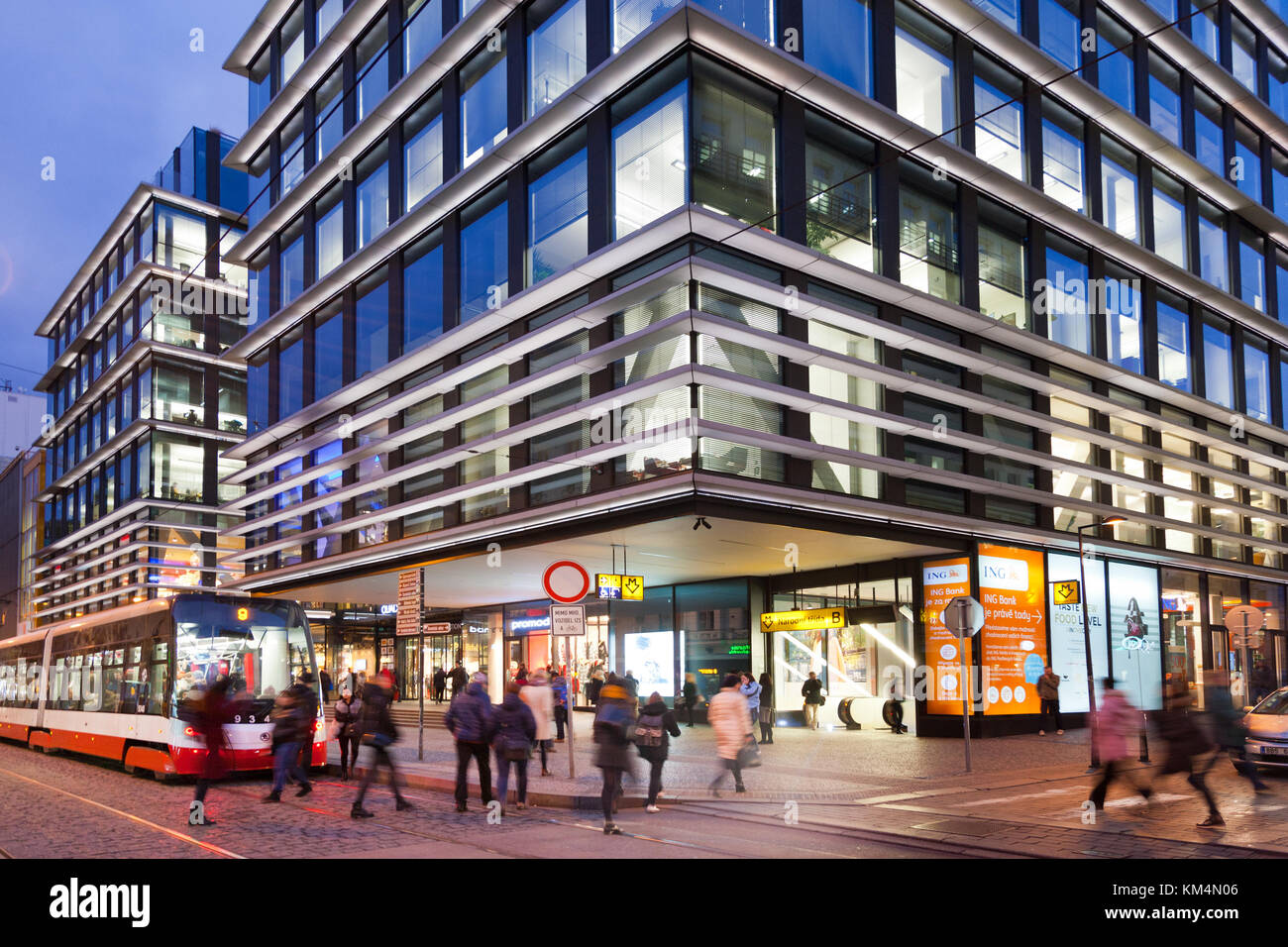 Polyfunctional complex Quadrio (2013-14, Cigler Marani architects ...