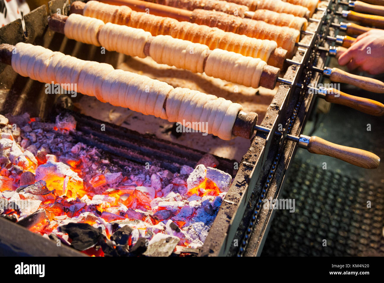 Chimney cake hi-res stock photography and images - Alamy