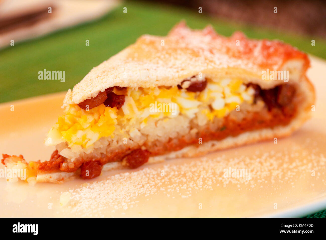 Tatarian Cake with rice and cheese Stock Photo - Alamy