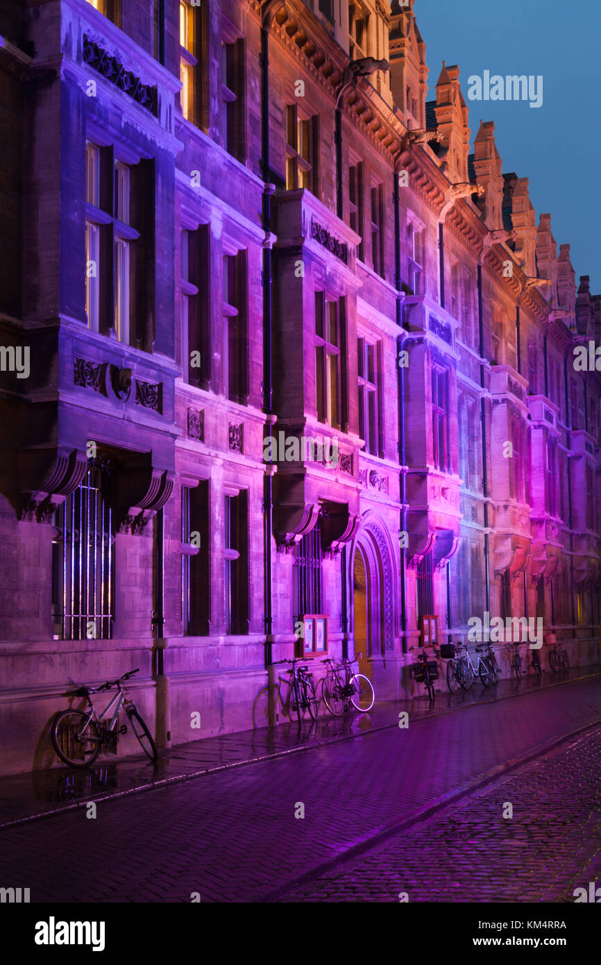 e-Luminate festival of Lights Cambridge, UK Stock Photo - Alamy