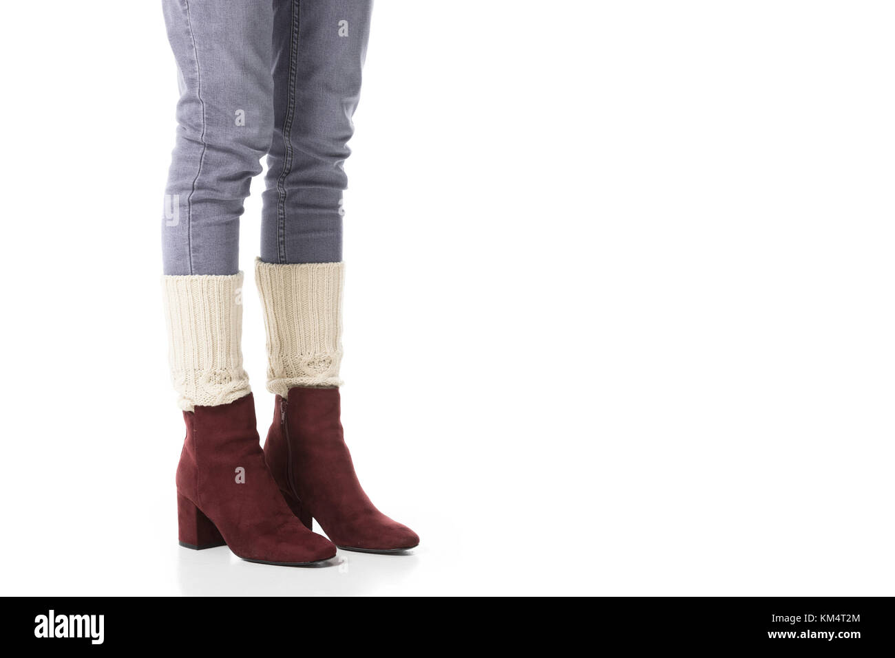 legs in winter clothes Stock Photo - Alamy