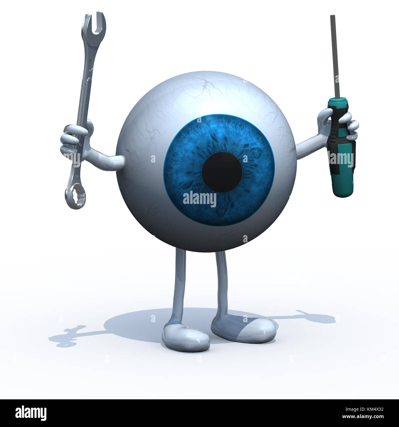 Eyeball arms legs hi-res stock photography and images - Alamy