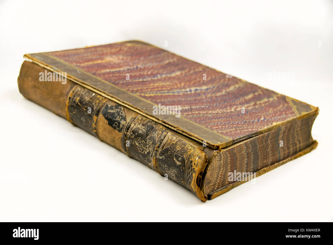 damaged book needs to under restoration Stock Photo - Alamy