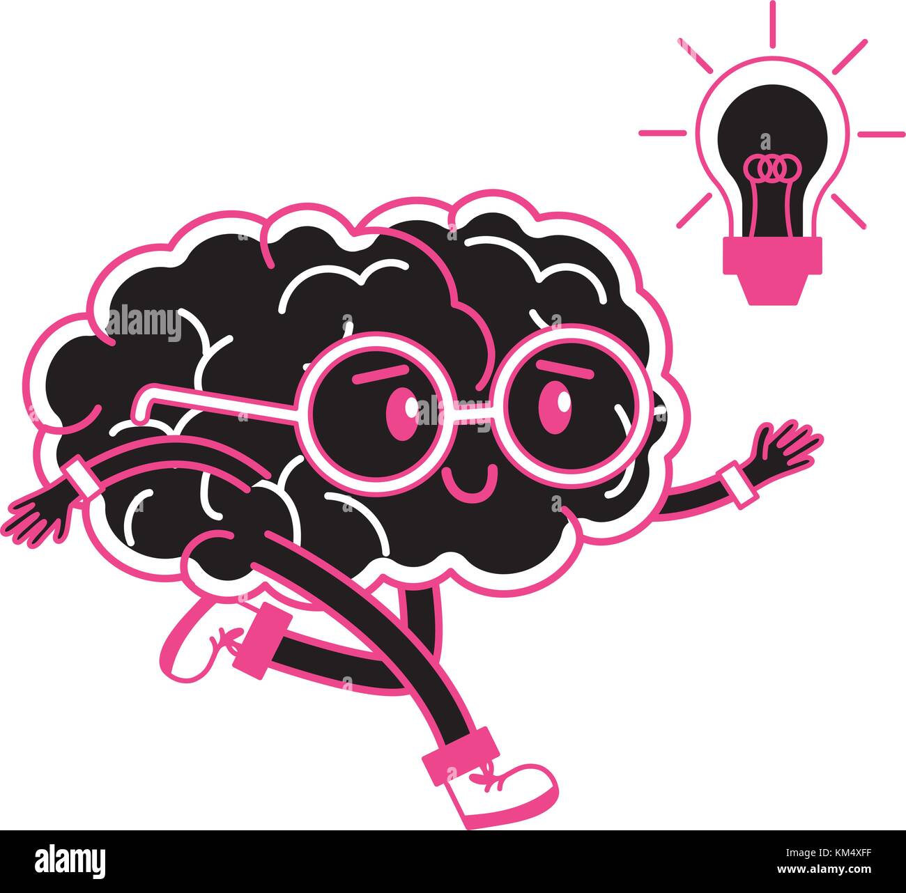 Brain cartoon design Stock Vector Image & Art - Alamy