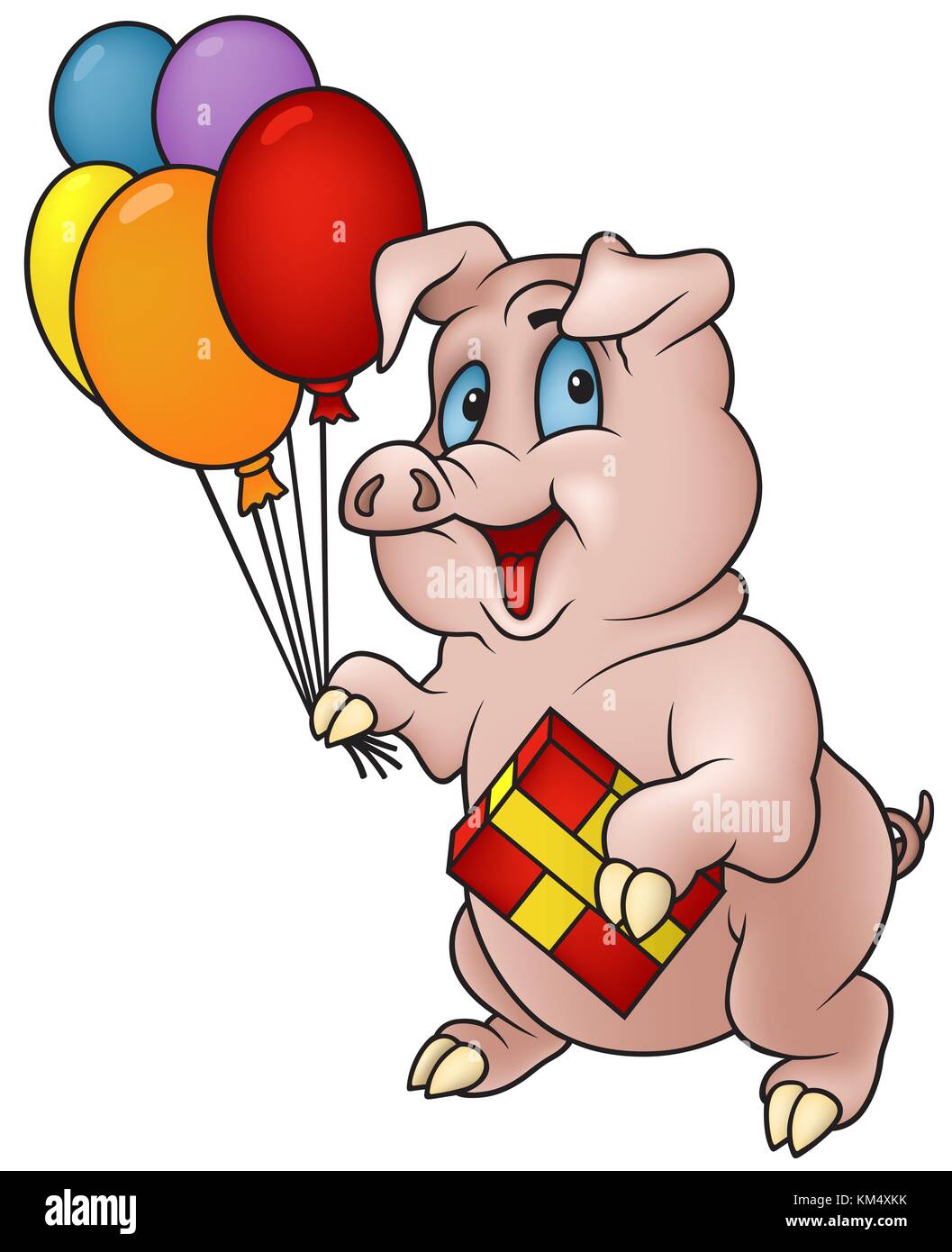 Pig Clipart Pictures Of Balloons