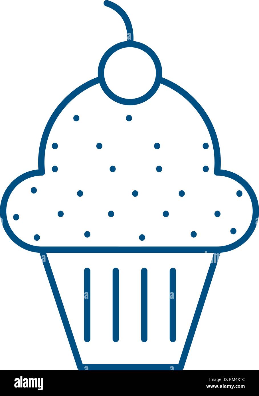 Isolated muffin design Stock Vector Image & Art - Alamy