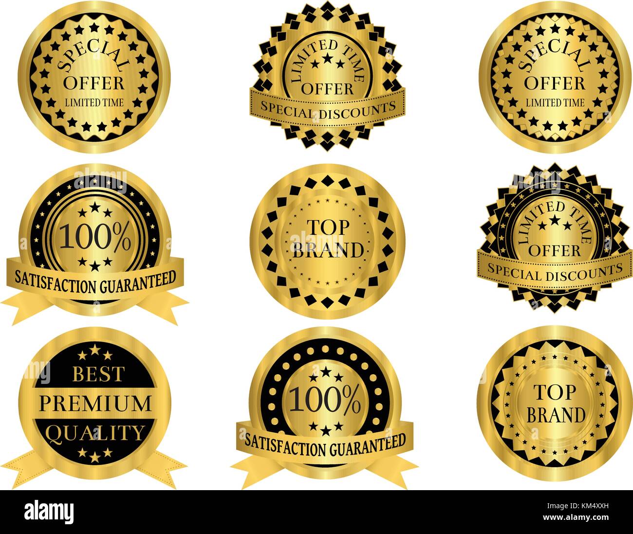 Gold Badges High Resolution Stock Photography and Images - Alamy