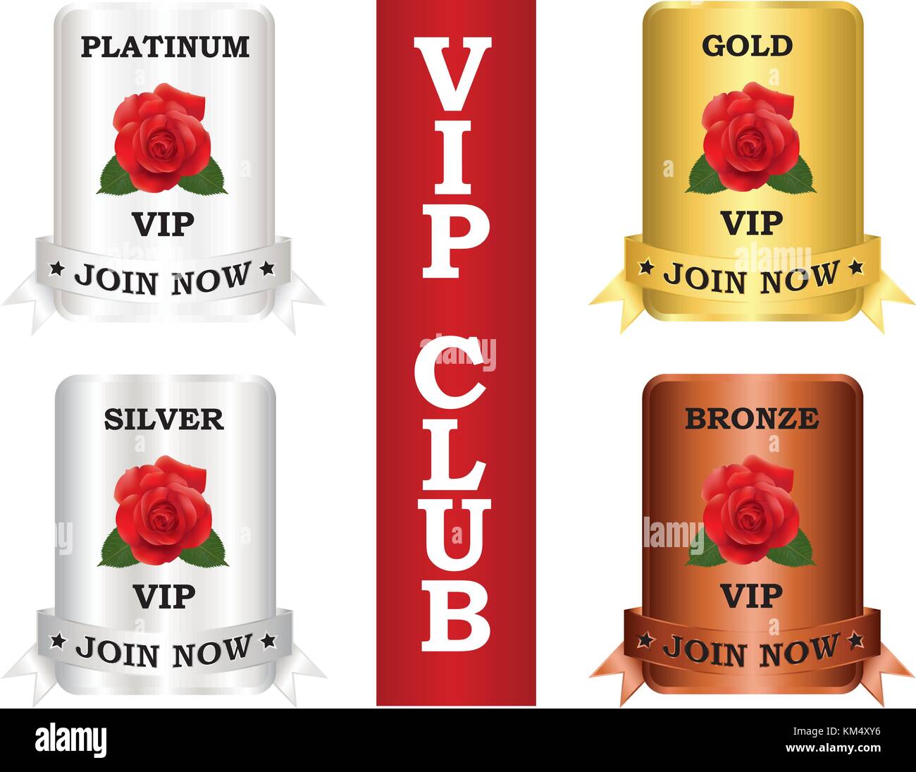 Membership sticker Stock Vector Images - Alamy