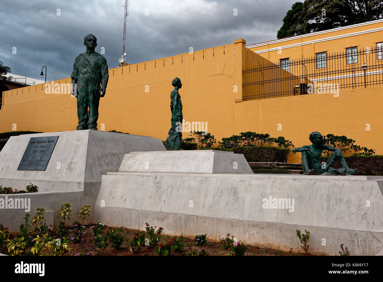 The Museo Nacional, National Museum, old military barrcks, at the Plaza ...