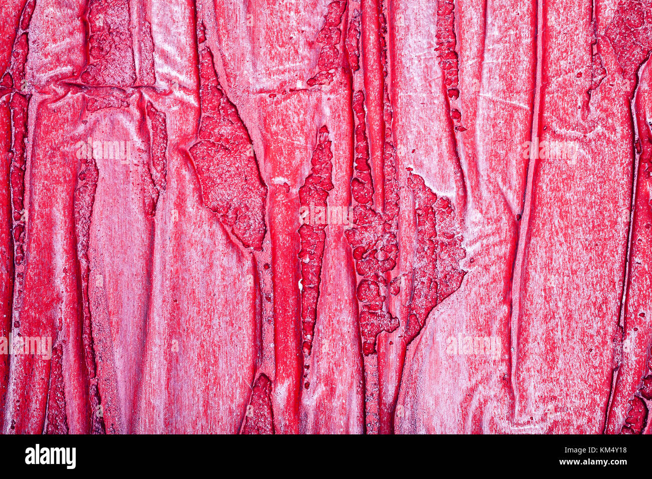 Red bumpy wall stucco texture background, crumpled leather imitation ...