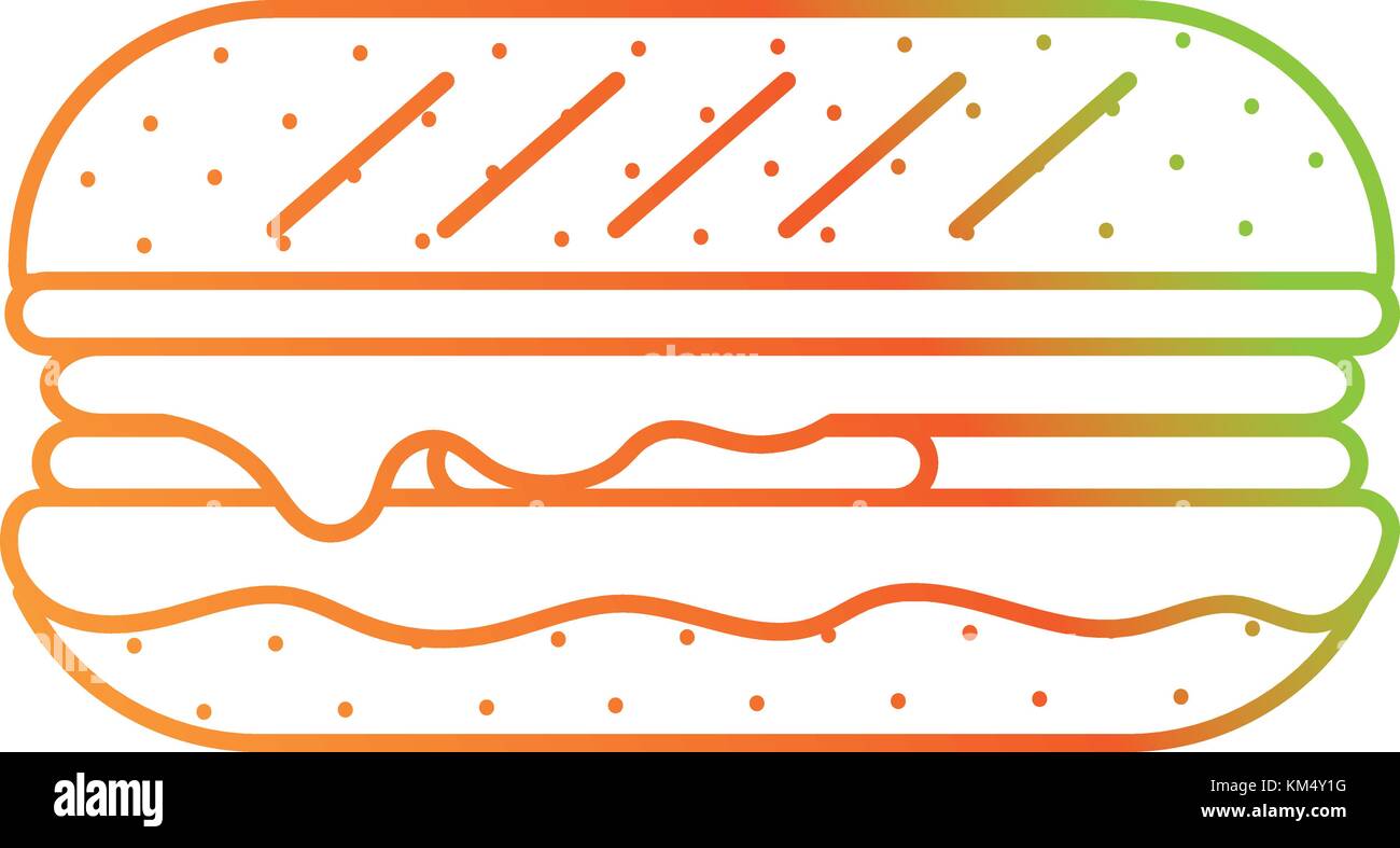 Isolated sandwich design Stock Vector Image & Art - Alamy