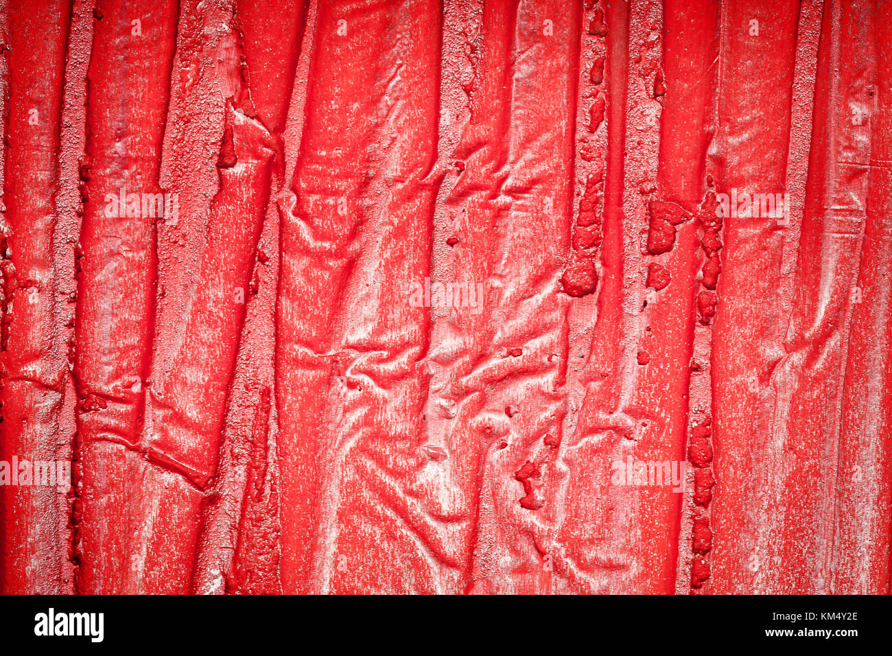 Red bumpy wall stucco texture background, crumpled leather imitation ...