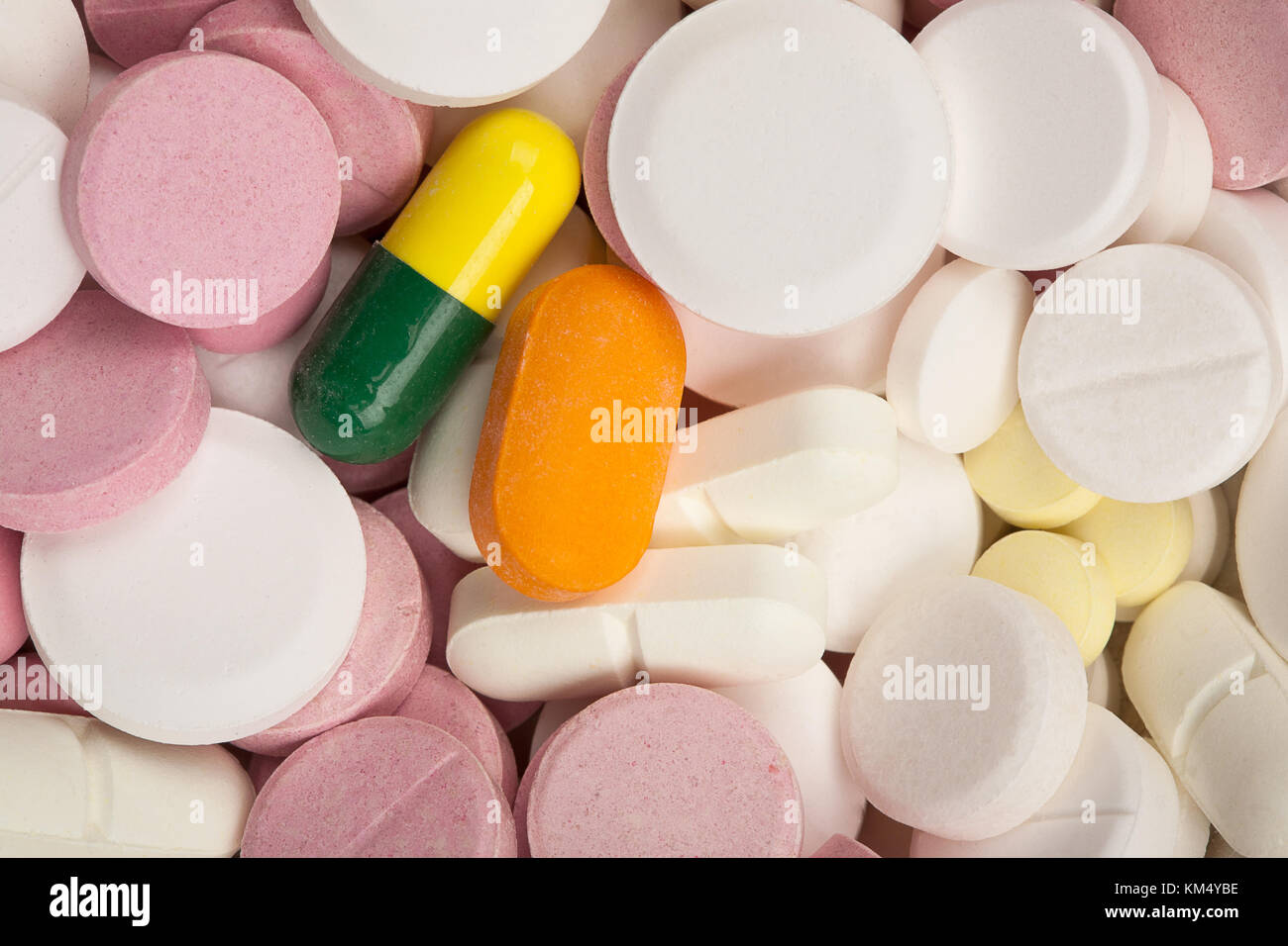 Colorful medicine pills texture background Stock Photo - Alamy