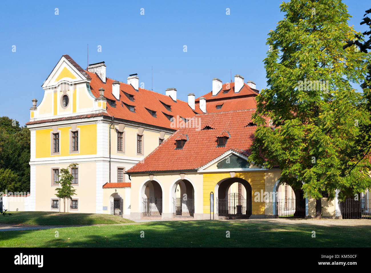Zbraslavsky zamek (narodni kulturni pamatka), Zbraslav, Praha, Ceska ...