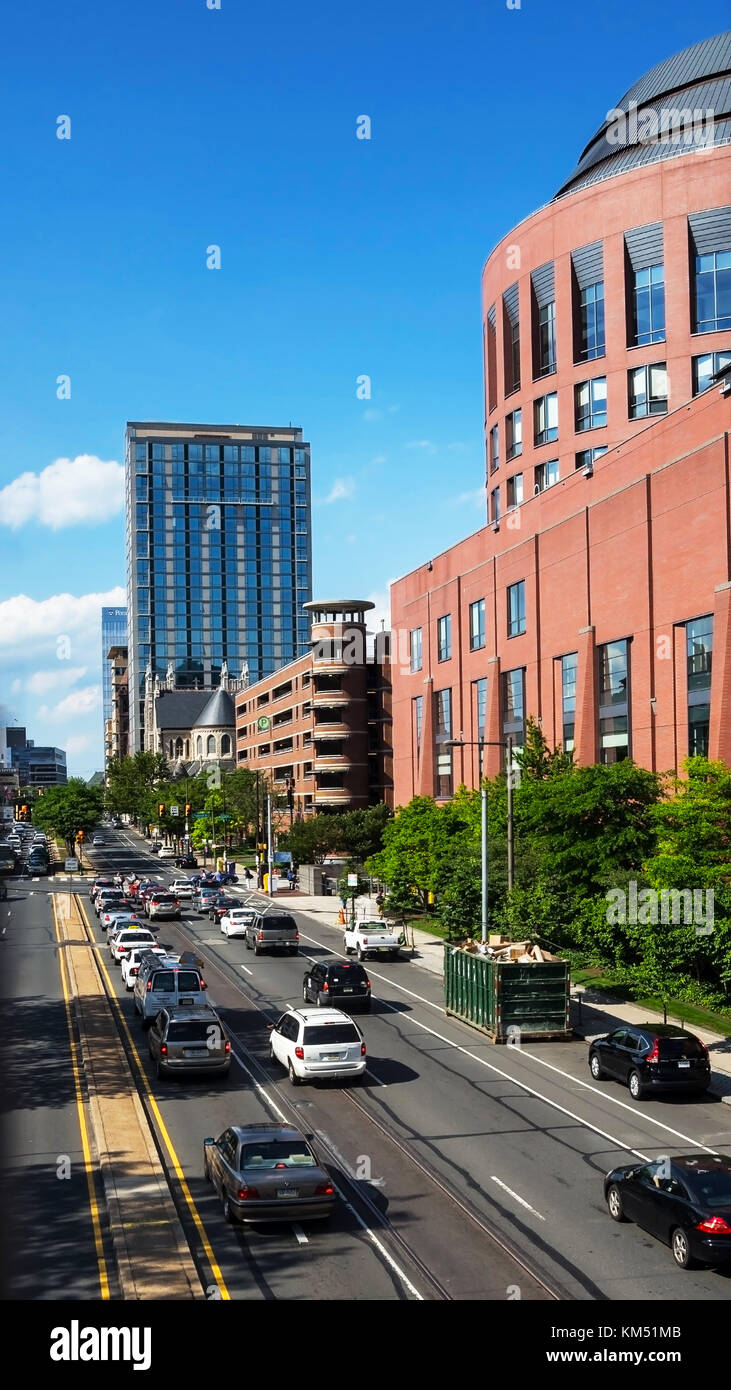 Philadelphia street, USA Stock Photo - Alamy