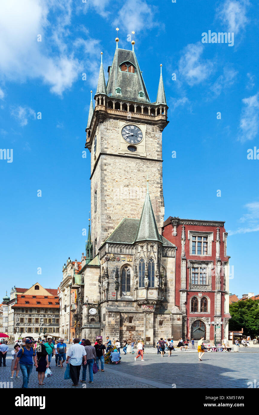 Staroměstská radnice, Staroměstské náměstí (UNESCO), Praha, Česká ...