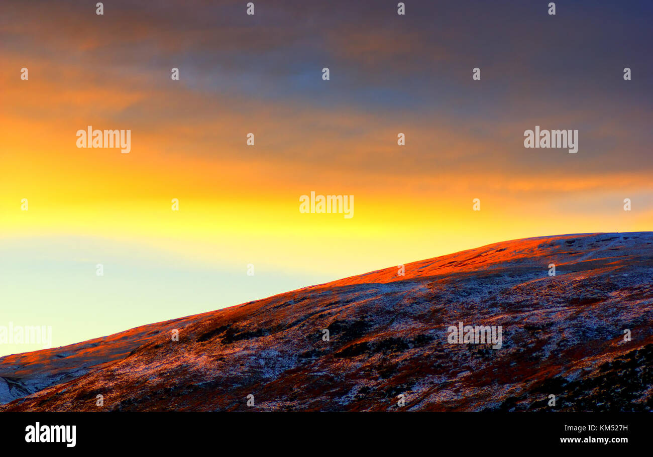 A Scottish sunset Stock Photo - Alamy