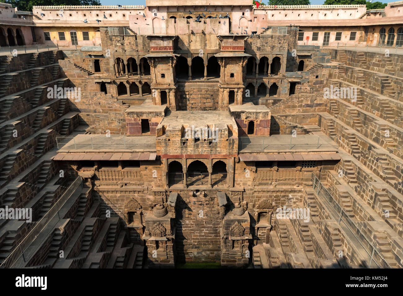 The famous Chand Baori Stepwell Stock Photo - Alamy