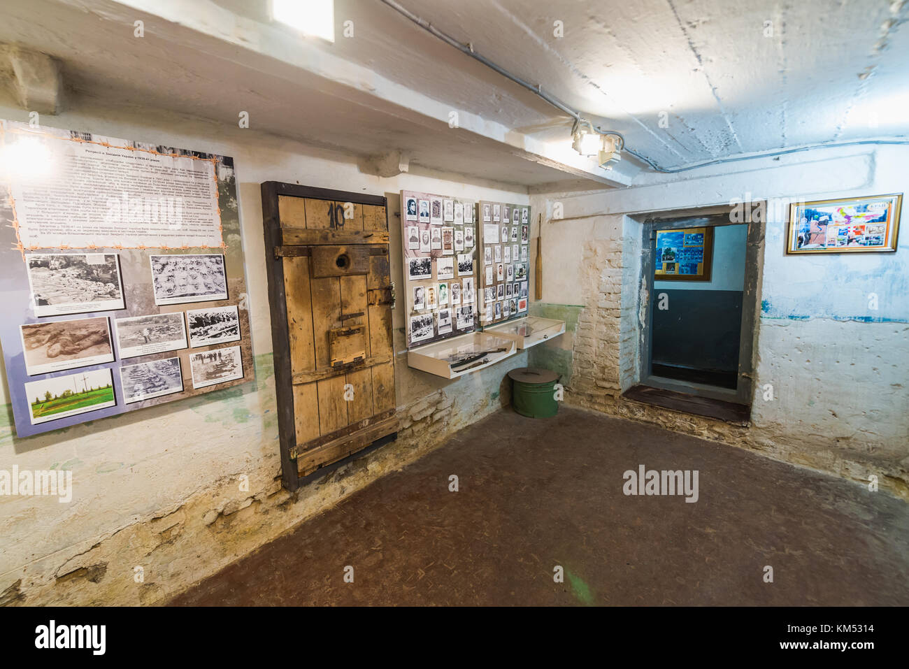 Prison cell in Ternopil Historical and Memorial Museum of Political ...