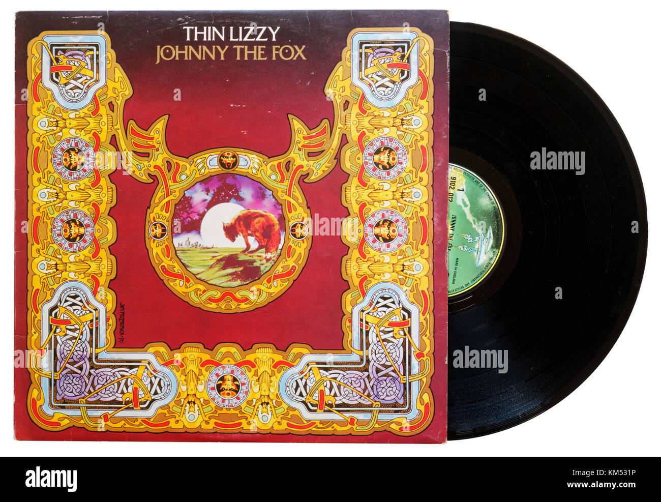 Thin Lizzy Johnny the Fox album Stock Photo - Alamy