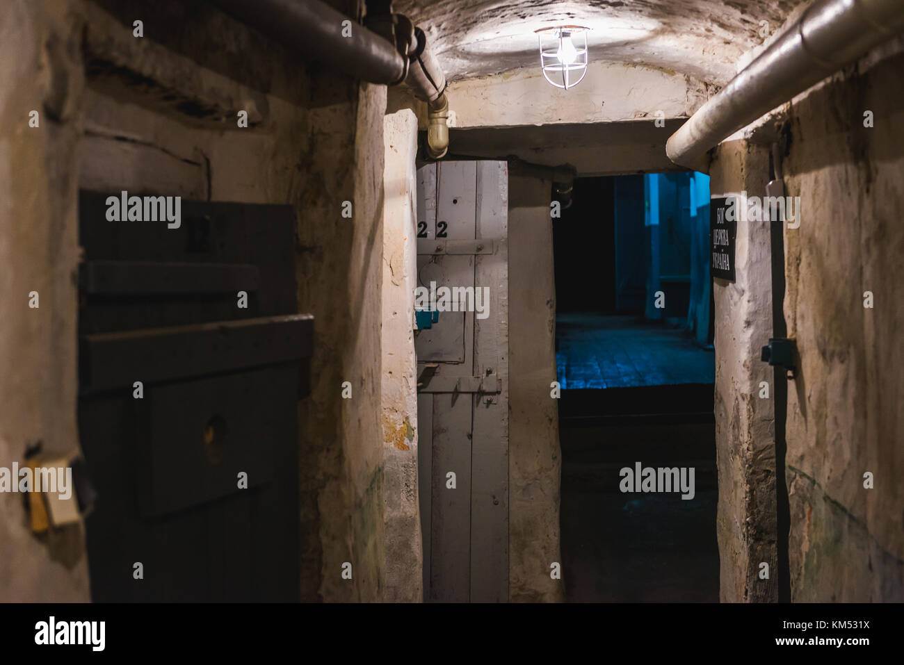 Corridor in Historical and Memorial Museum of Political Prisoners in ...