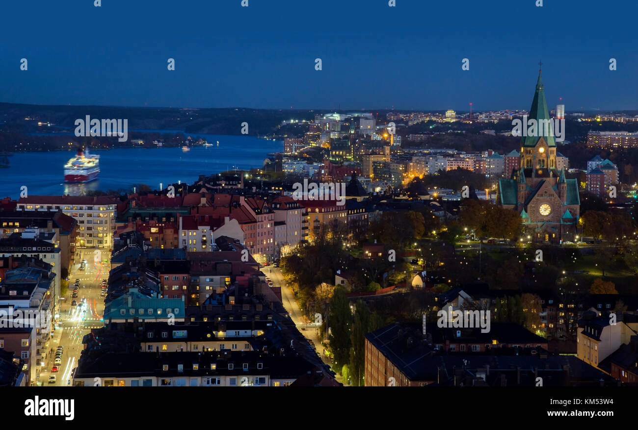Stockholm general view hi-res stock photography and images - Alamy