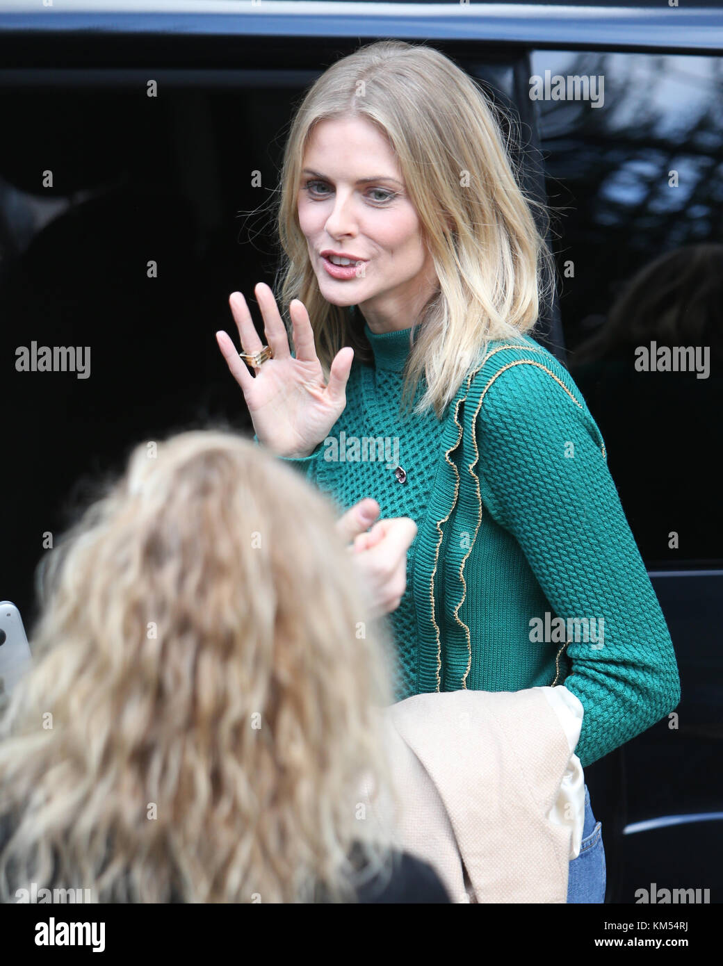 Donna Air leaving ITV Studios today Featuring: Donna Air Where: London ...