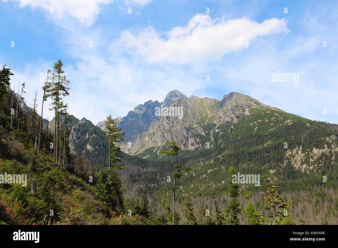 Lomnicky Stit (Peak) in High Tatras (Vysoke Tatry) national park ...