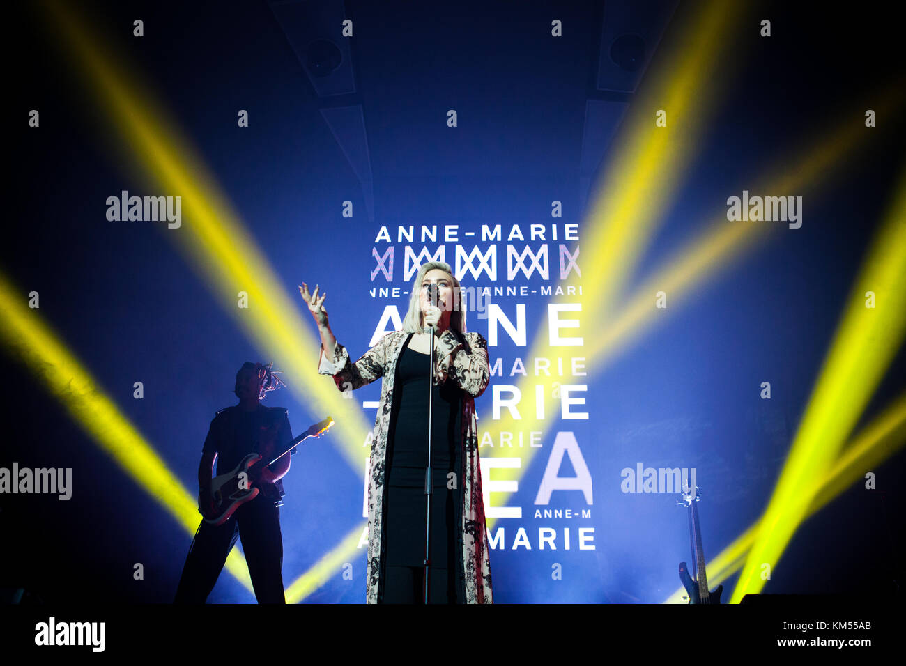 The British singer, songwriter and recording artist Anne-Marie performs ...