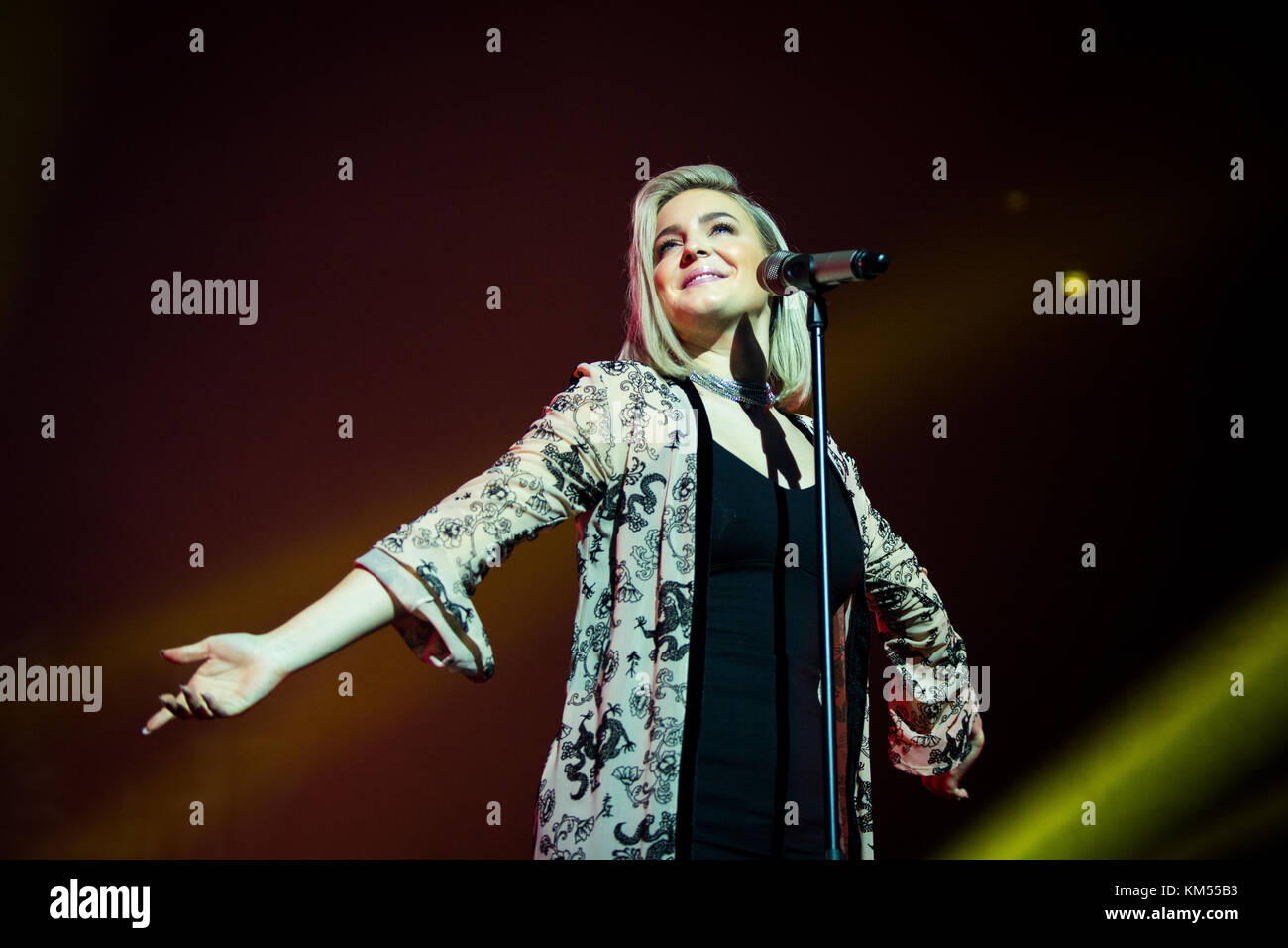 The British singer, songwriter and recording artist Anne-Marie performs ...