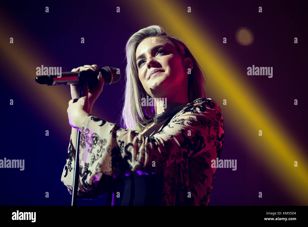 The British singer, songwriter and recording artist Anne-Marie performs ...