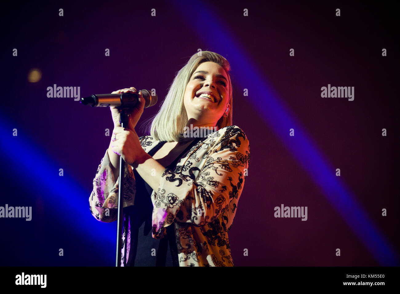 The British singer, songwriter and recording artist Anne-Marie performs ...