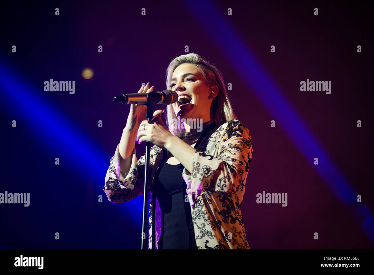 The British singer, songwriter and recording artist Anne-Marie performs ...