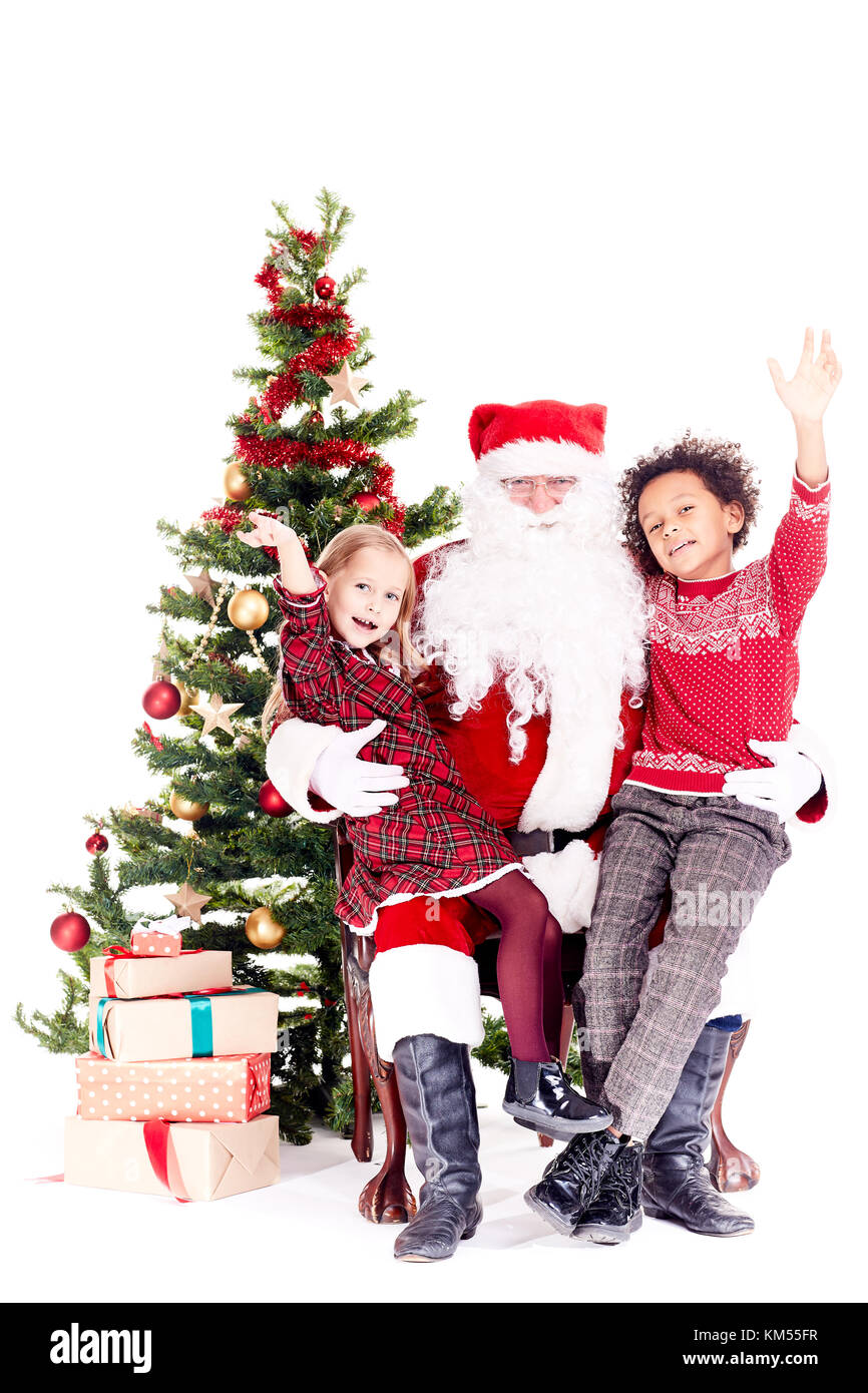 Kids holiday joy Cut Out Stock Images & Pictures - Alamy