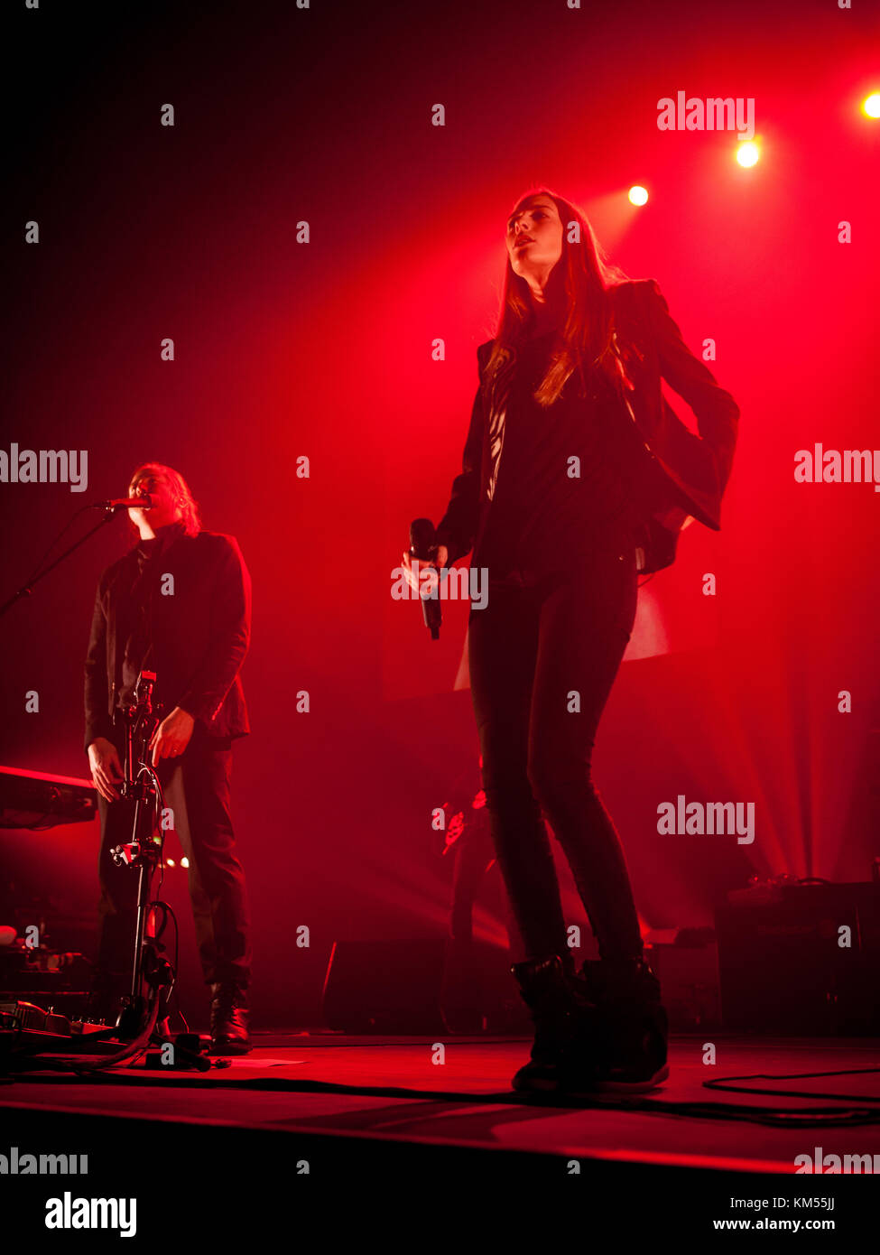 The English musical group Archive performs a live concert at E-Werk in ...