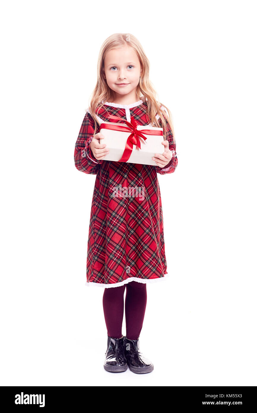 Christmas gift box cute Cut Out Stock Images & Pictures - Alamy