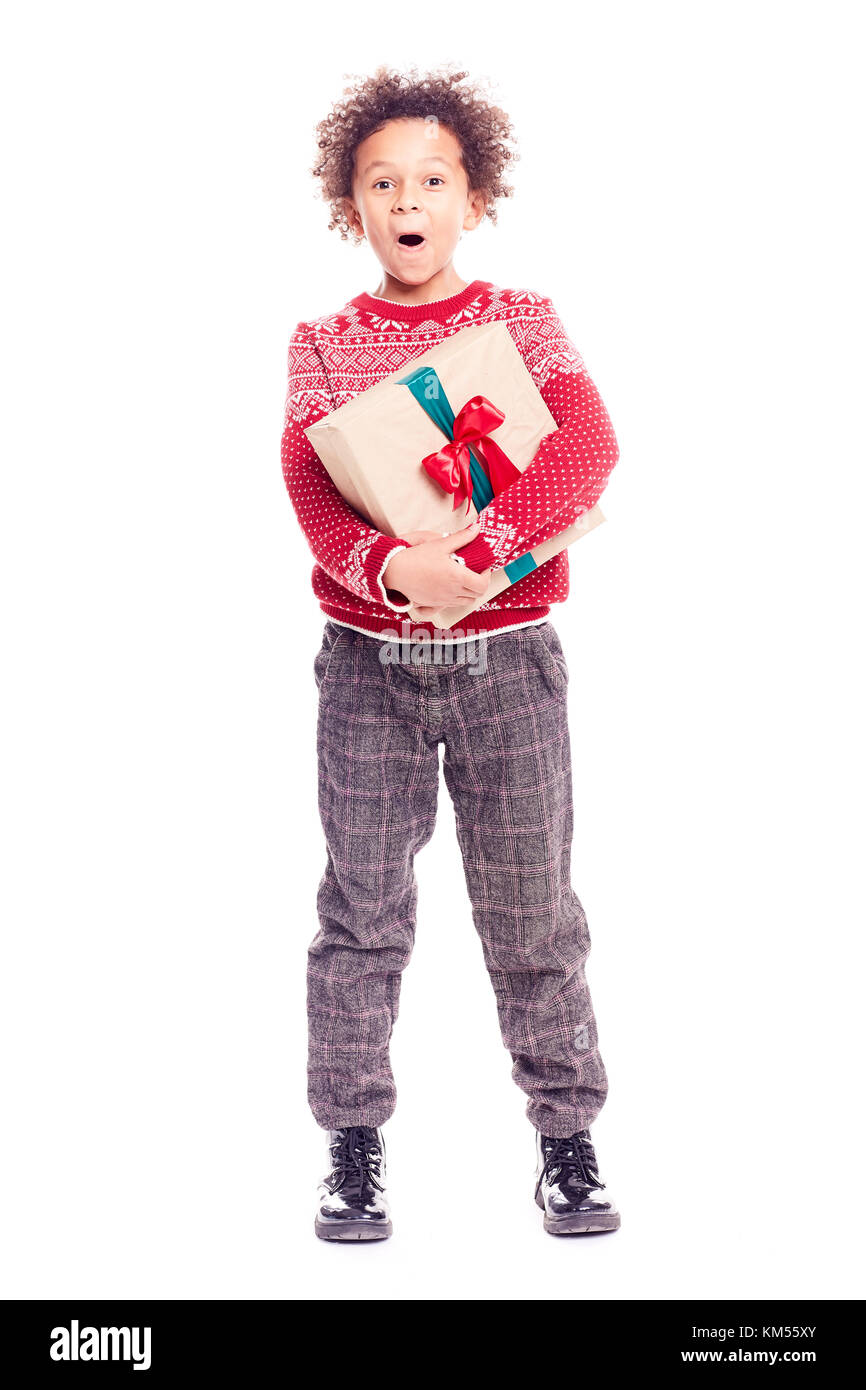 Child gift present box Cut Out Stock Images & Pictures - Alamy