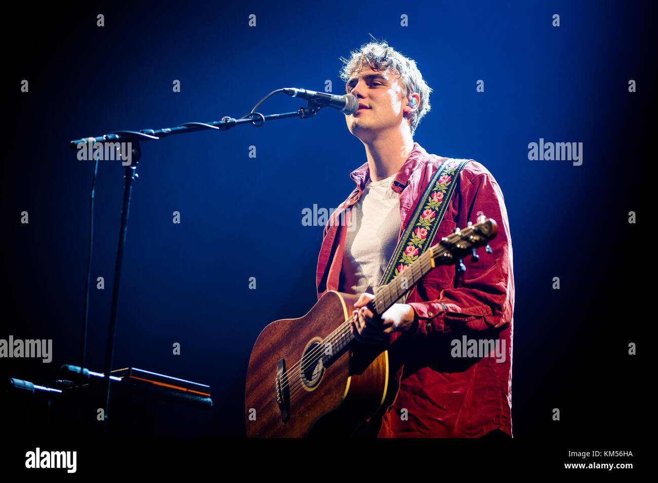 The Australian singer, songwriter and musician Hein Cooper performs a ...