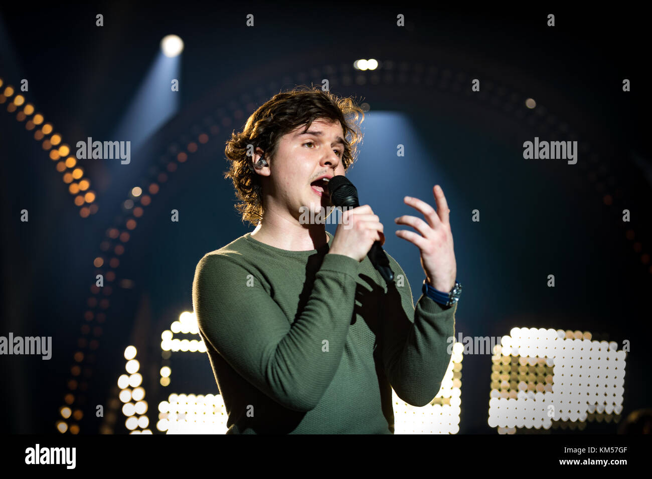 The Danish band Lukas Graham performs a live concert at the Mitsubishi ...