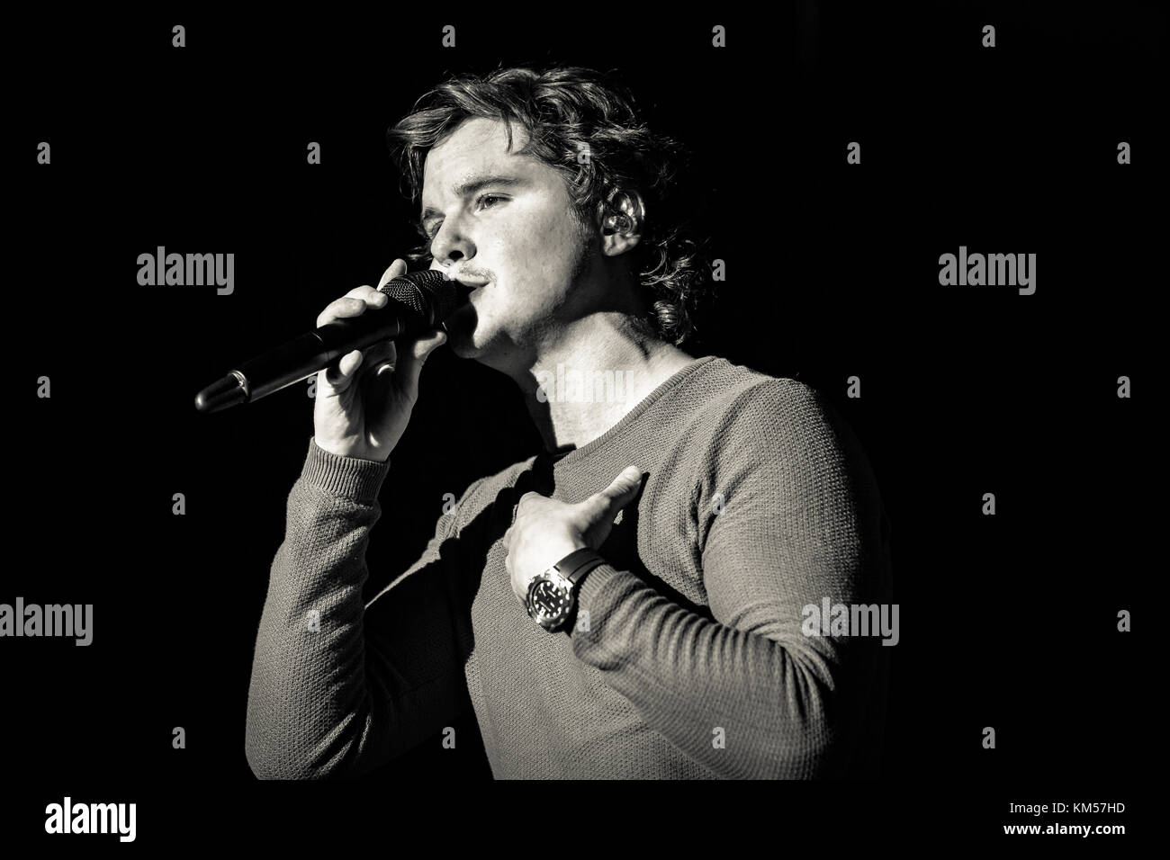 The Danish band Lukas Graham performs a live concert at the Mitsubishi ...