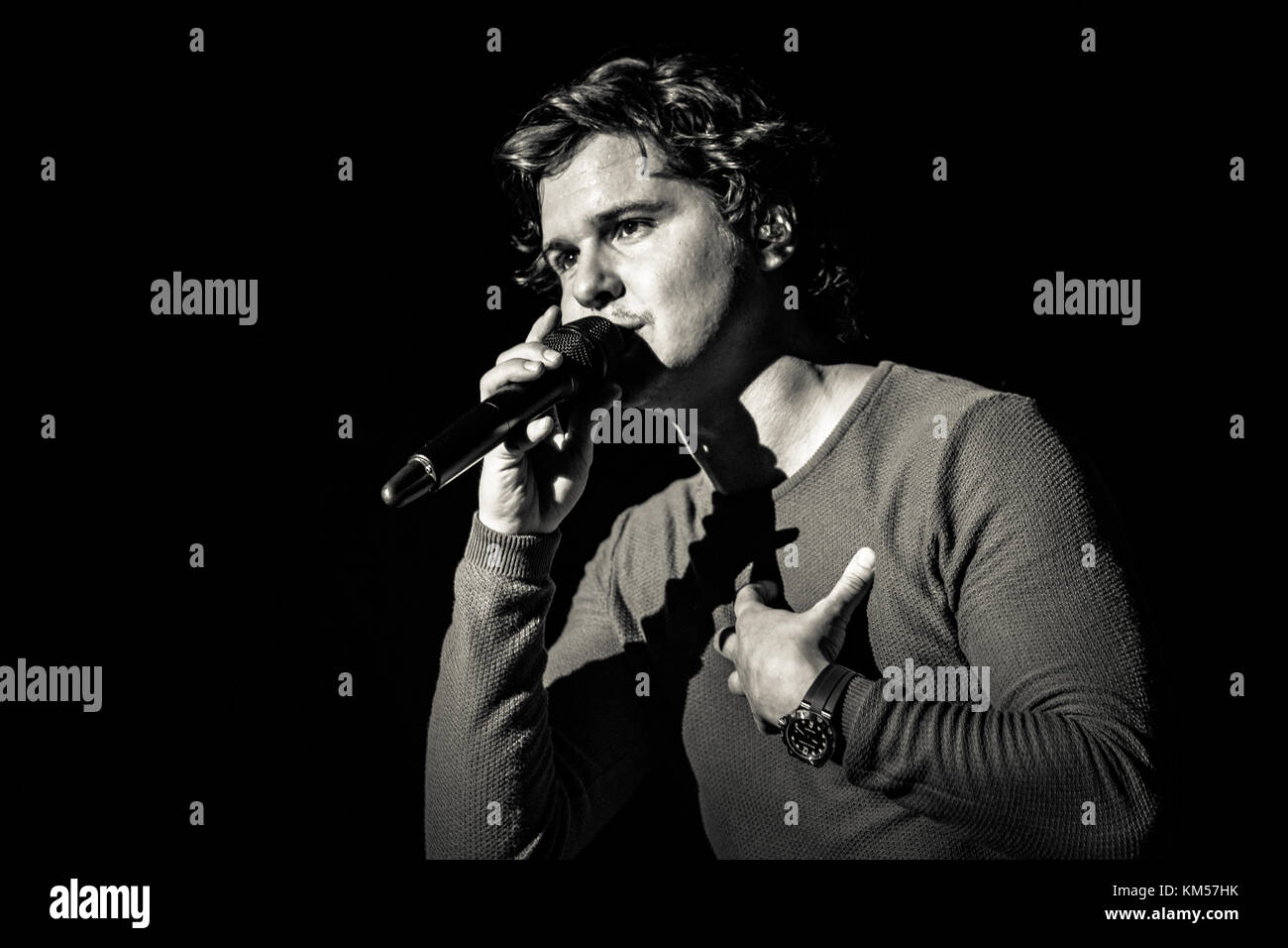 The Danish band Lukas Graham performs a live concert at the Mitsubishi ...