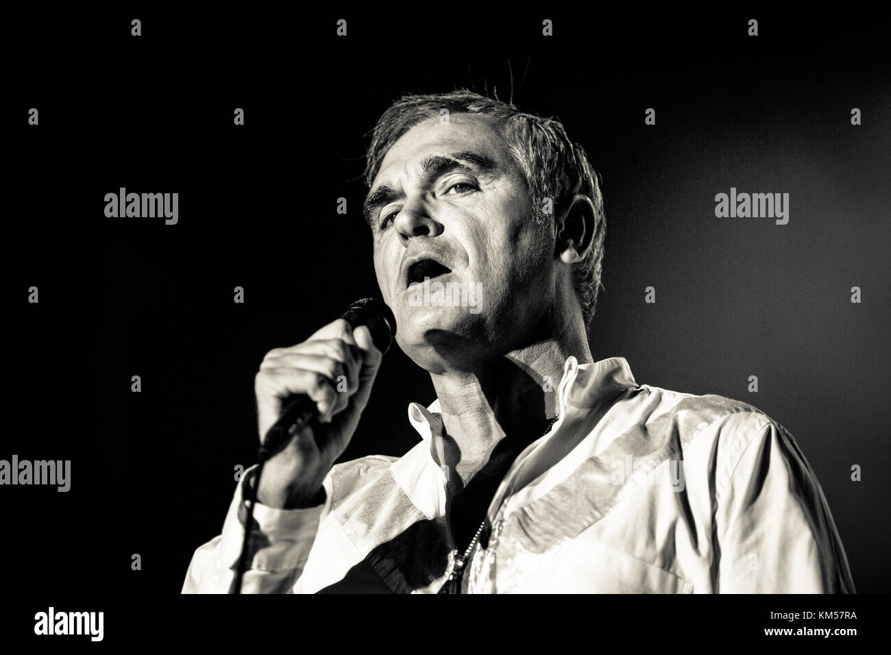 The English singer, songwriter and musician Morrissey performs a live ...