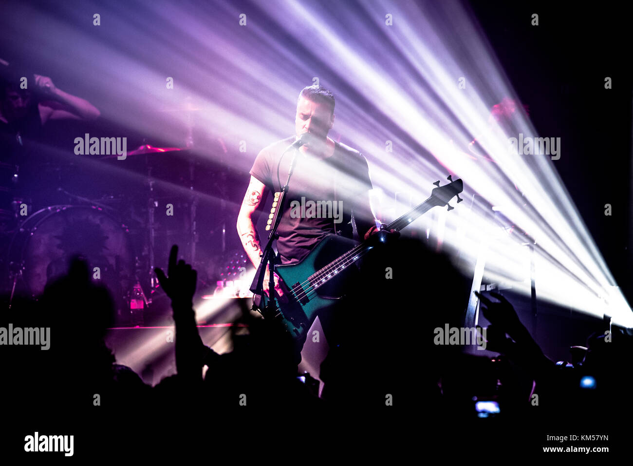 The English rock band Muse performs a live concert at Gloria Theater in ...